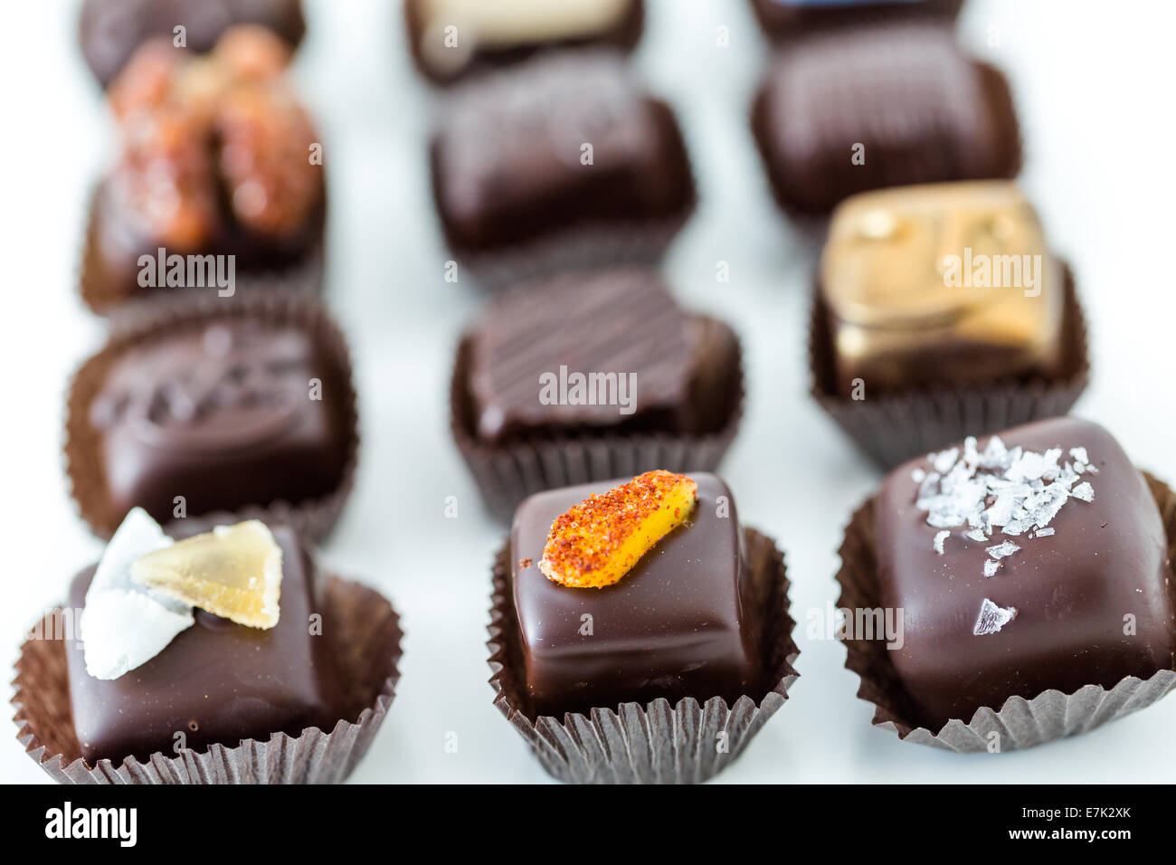 Delicious gourmet chocolate truffles hand made by professional ...