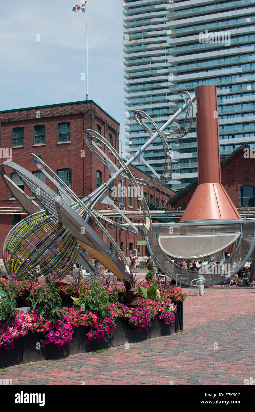 Distillery historic district Toronto Stock Photo - Alamy