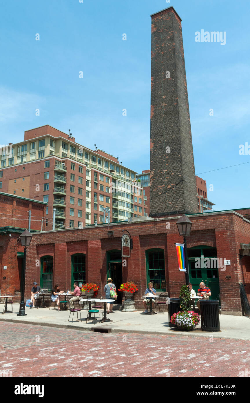 Distillery historic district Toronto Stock Photo - Alamy