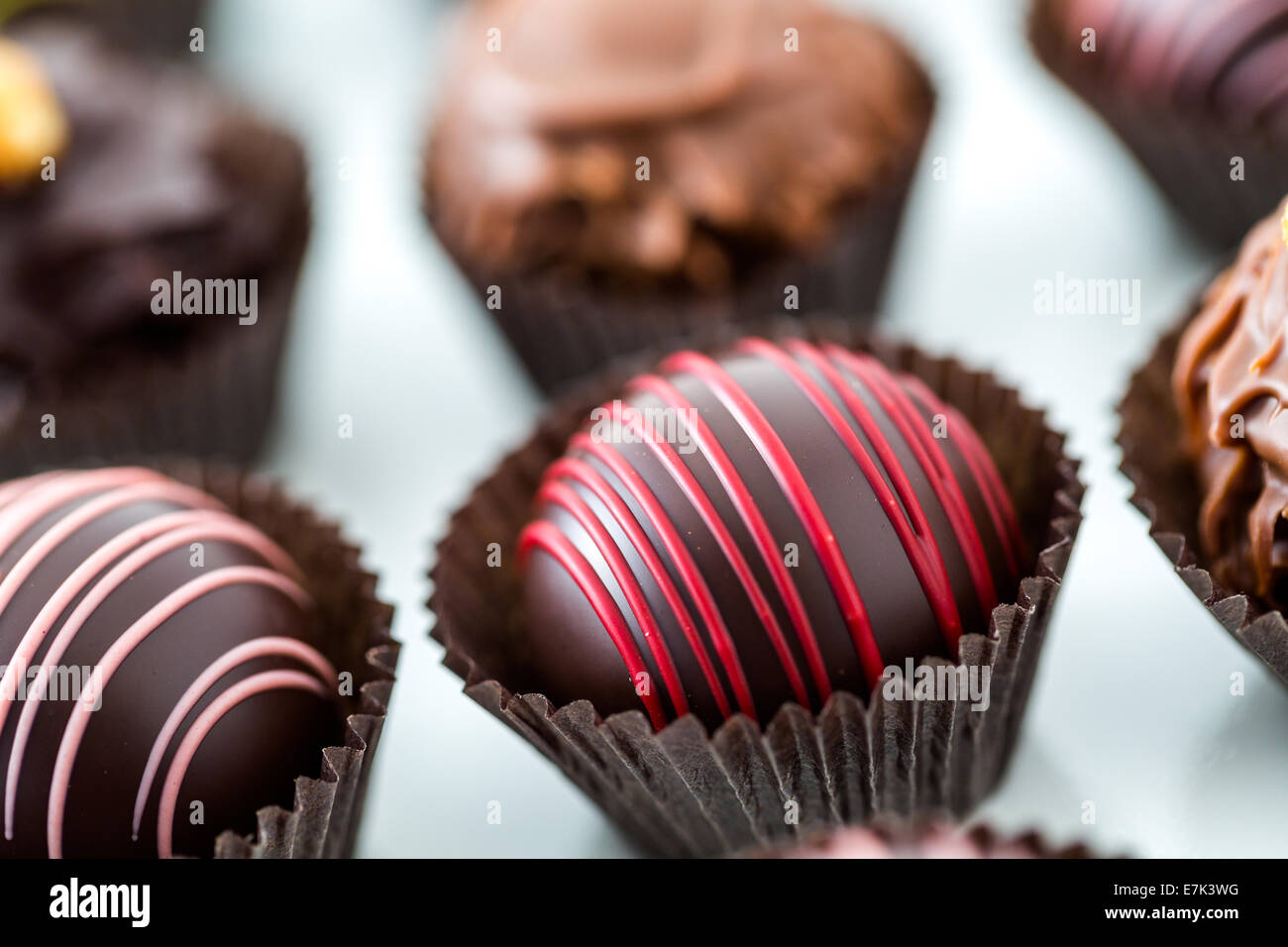 Delicious gourmet chocolate truffles hand made by professional ...