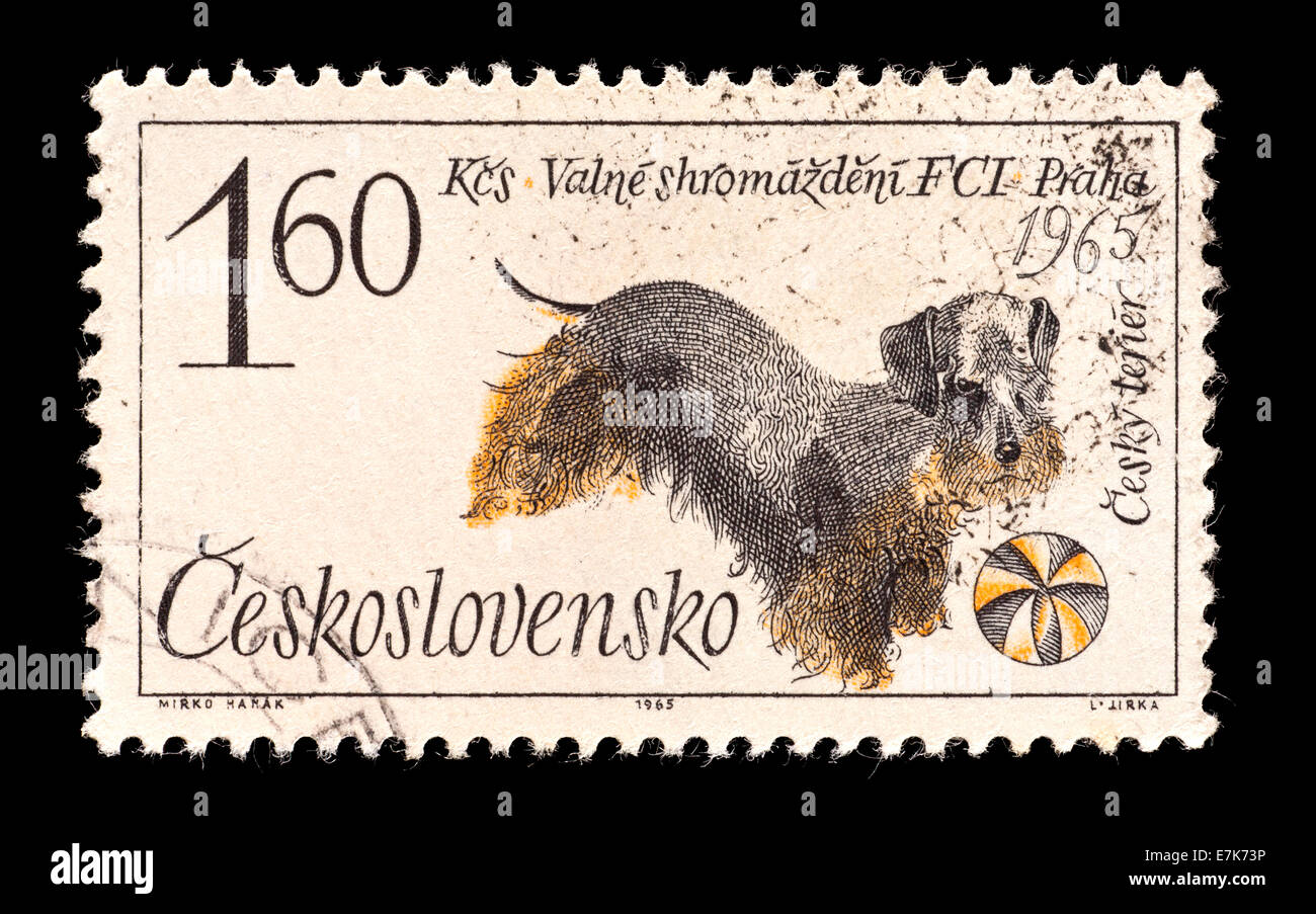 Czech postage stamp hi-res stock photography and images - Alamy