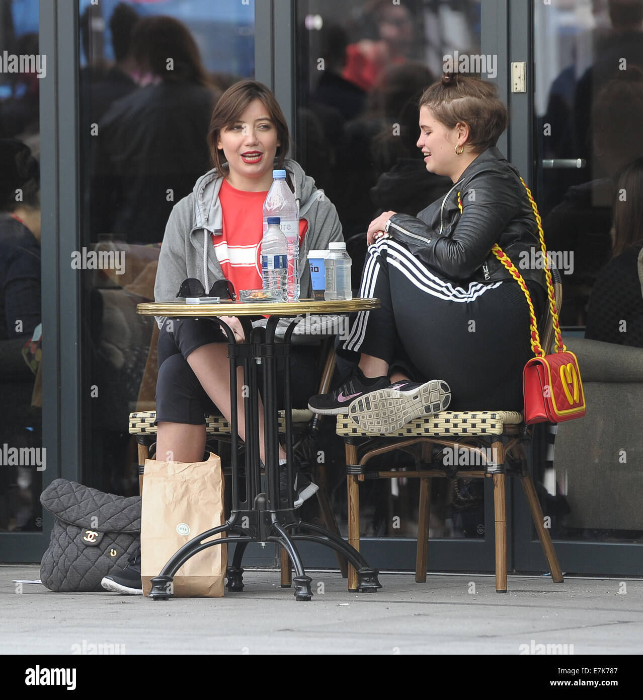 Nick Grimshaw is joined by fellow presenter Fearne Cotton, as he ...