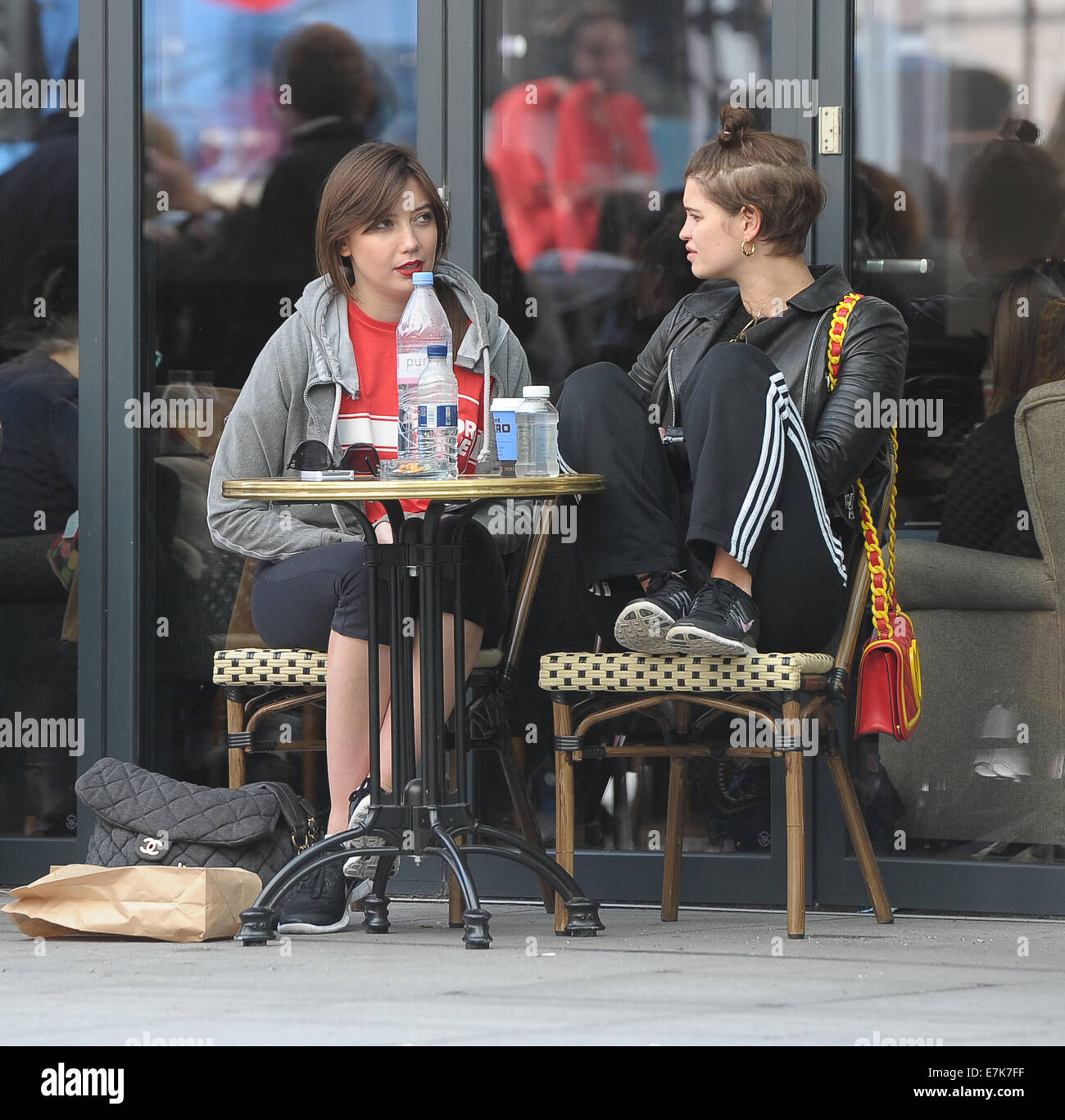 Nick Grimshaw is joined by fellow presenter Fearne Cotton, as he ...