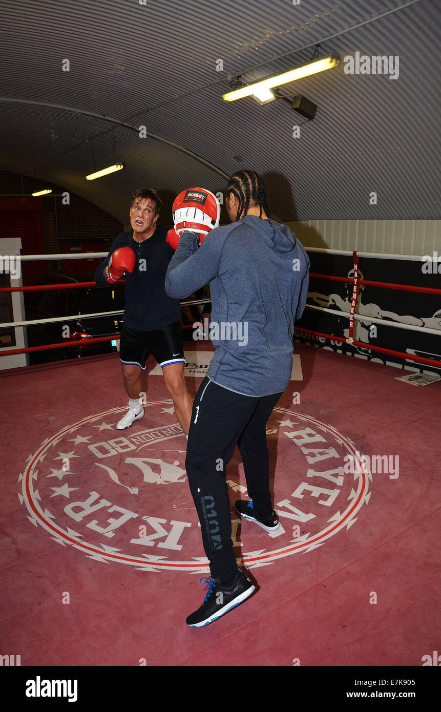 Towie Lewis Bloor and his brother Jim Bloor attend the Hayemaker ...