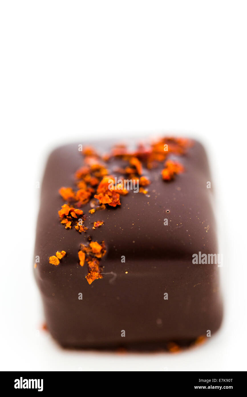 Gourmet Maya spice truffle on a white background Stock Photo - Alamy