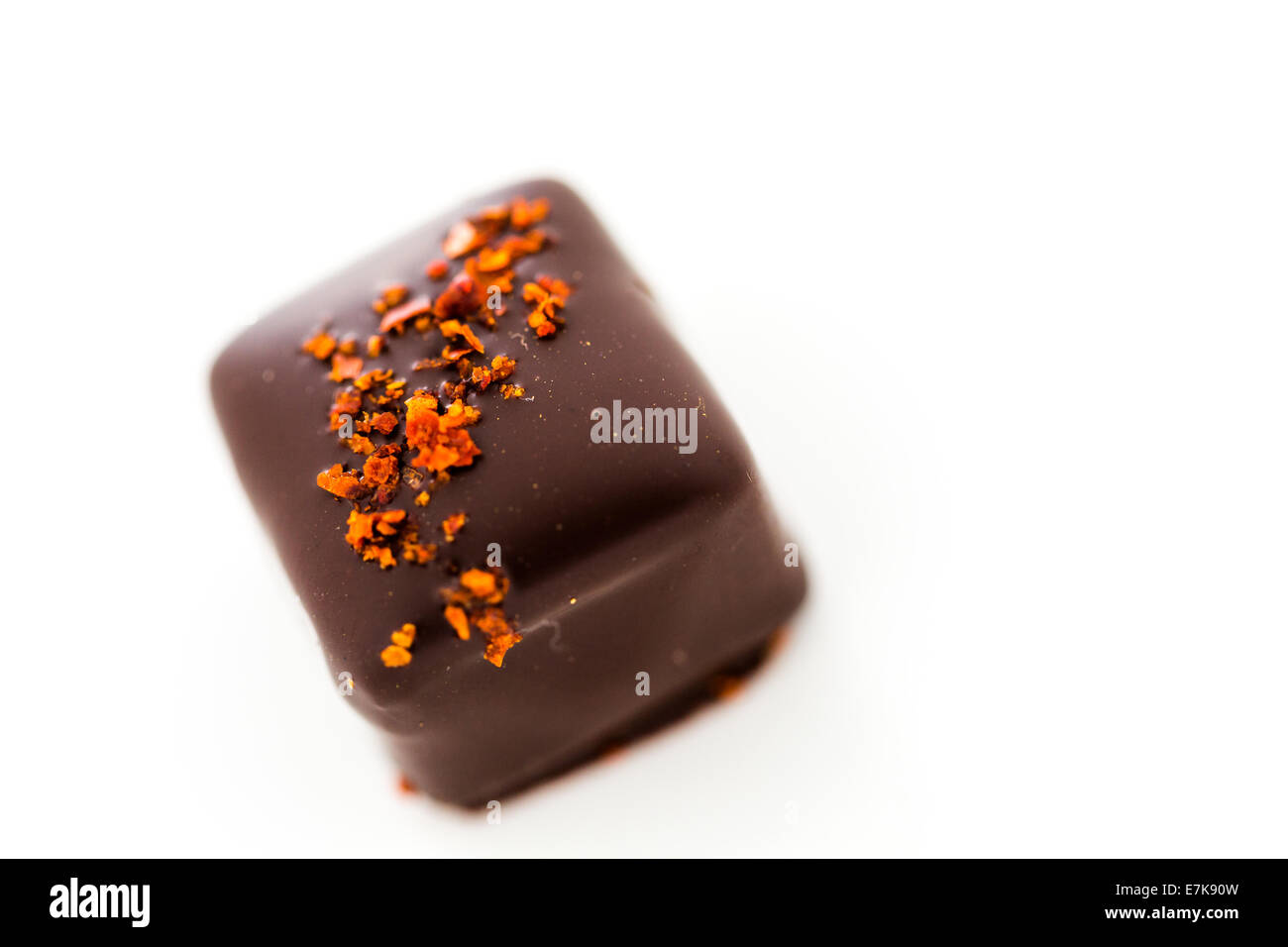 Gourmet Maya spice truffle on a white background Stock Photo - Alamy