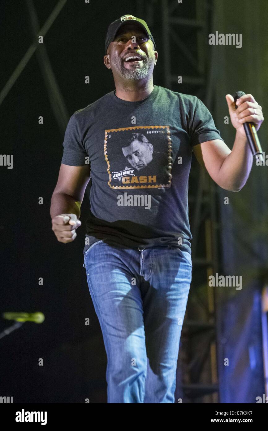 New Orleans, Louisiana, USA. 19th Sep, 2014. Musician DARIUS RUCKER ...