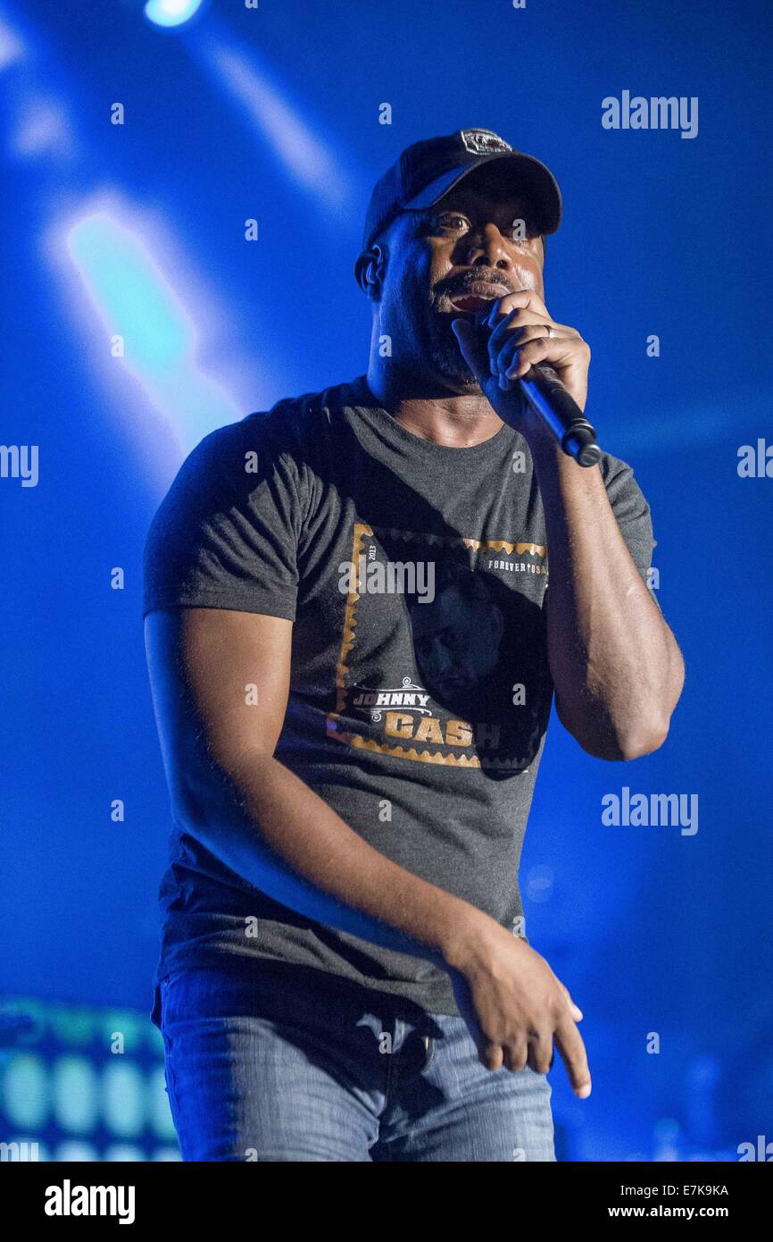 New Orleans, Louisiana, USA. 19th Sep, 2014. Musician DARIUS RUCKER ...