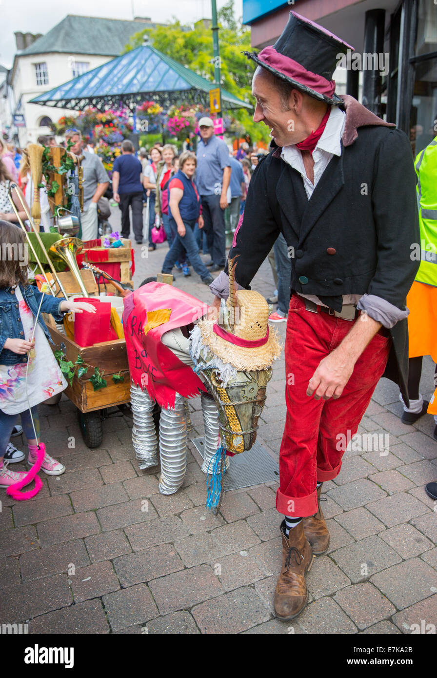 Man walking his pony hi-res stock photography and images - Alamy