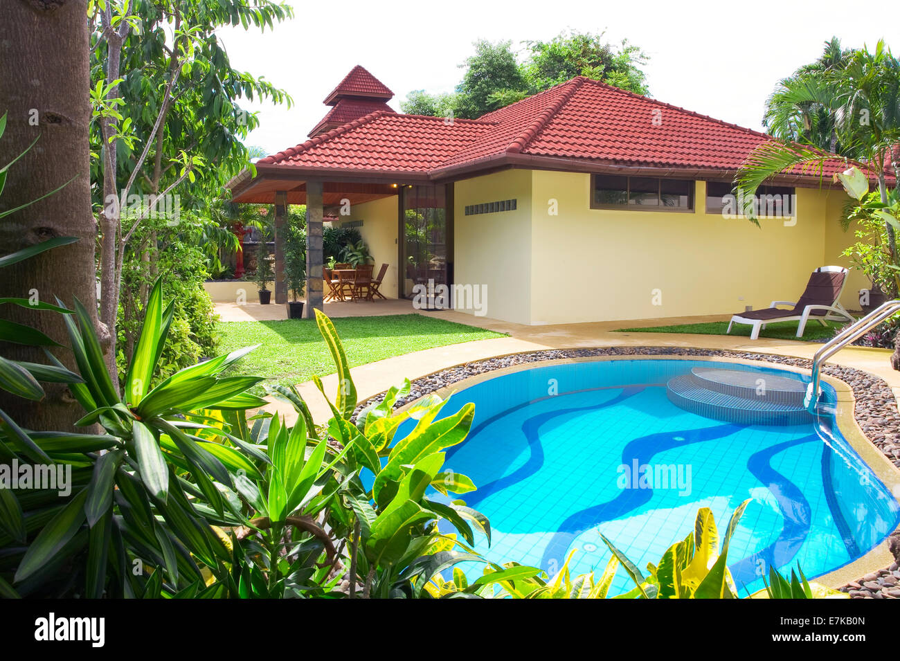 Nice summer house hi-res stock photography and images - Alamy