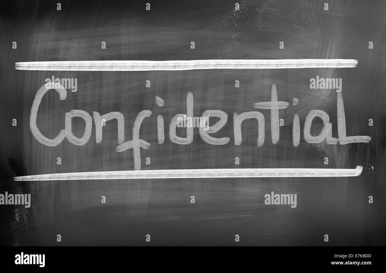 Concept Handwritten With Chalk - Color Image Stock Photo - Alamy