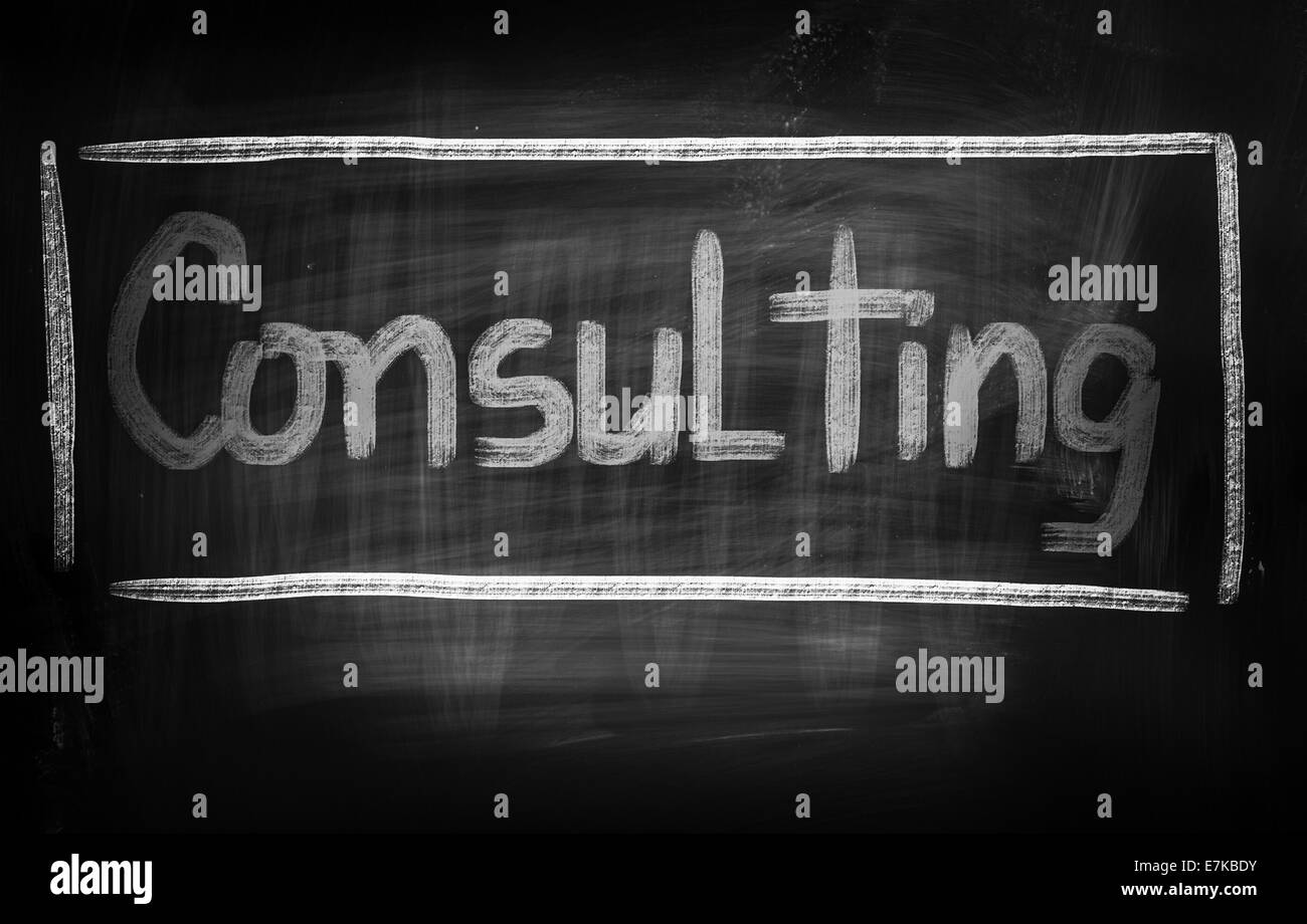 Concept Handwritten With Chalk - Color Image Stock Photo - Alamy