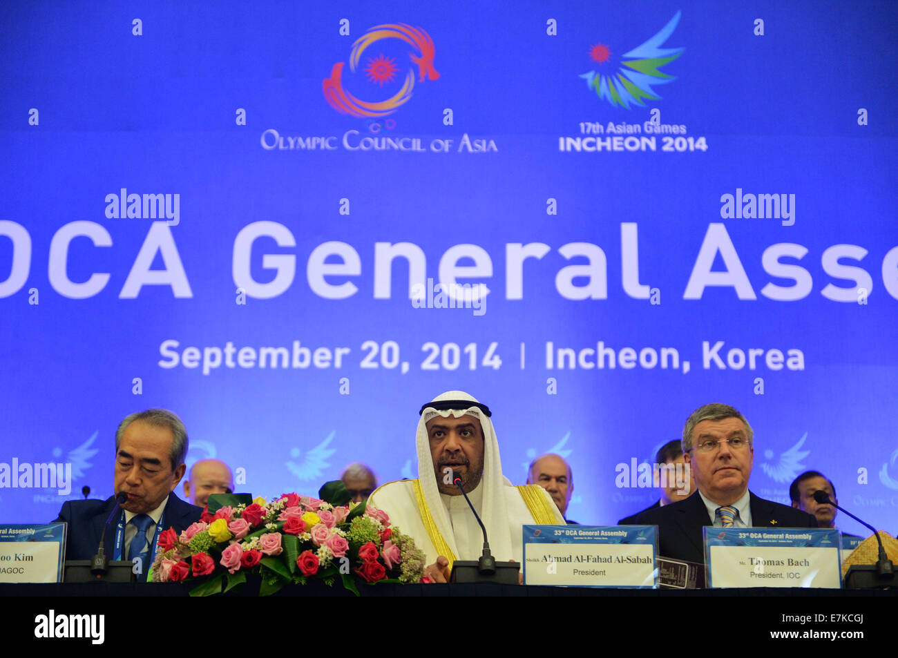 President olympic council sheikh ahmad hi-res stock photography and ...
