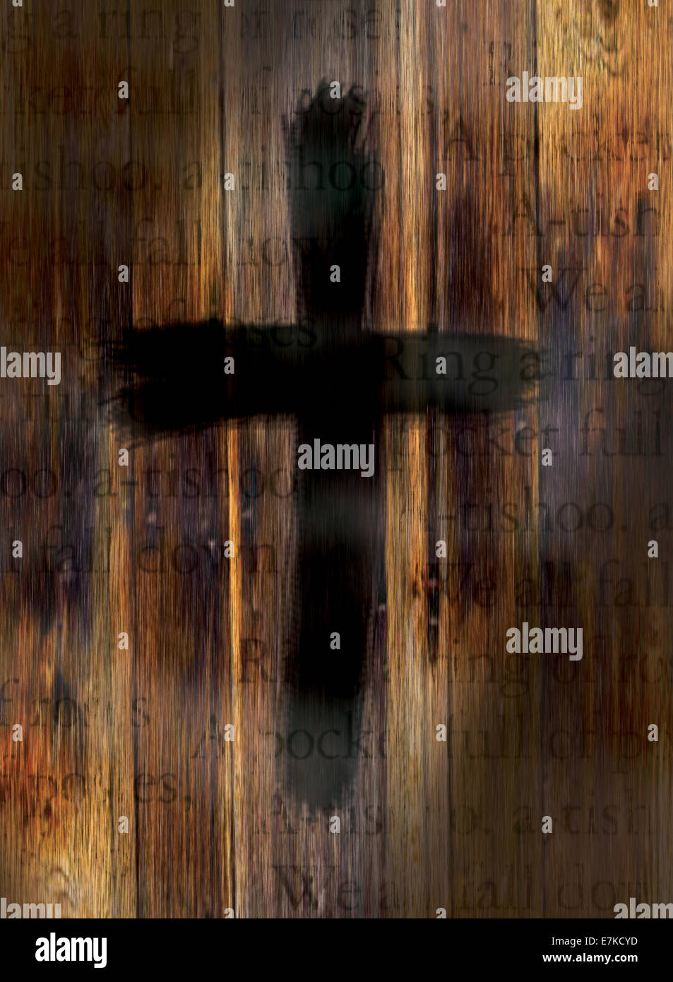 Black death cross door hi-res stock photography and images - Alamy