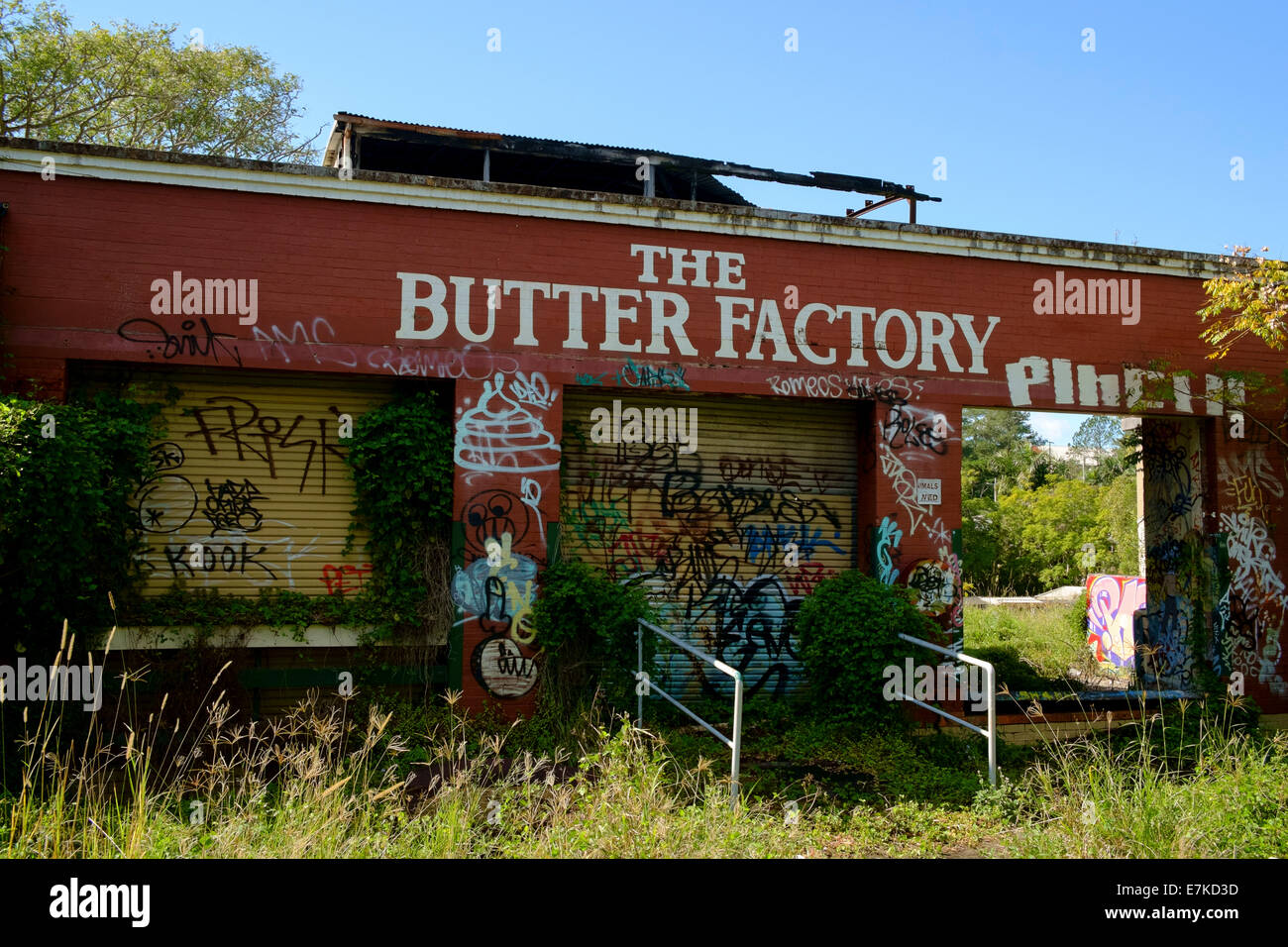 The Abandoned Butter Factory in Eumundi Stock Photo - Alamy