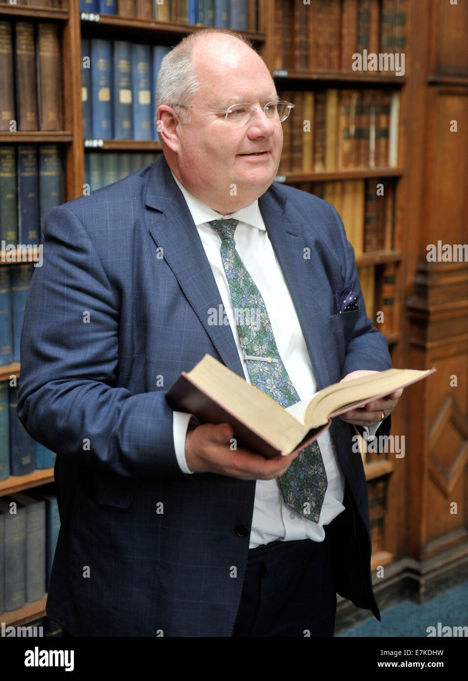 eric pickles at the oxford union Stock Photo - Alamy