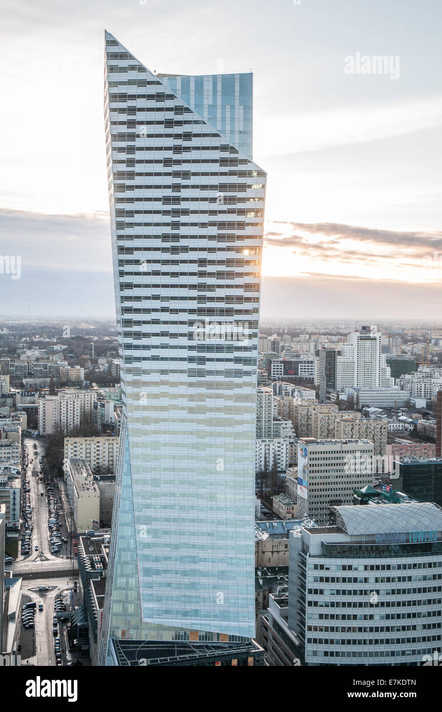 Zlota 44 called "Sail" skyscraper designed by Daniel Libeskind in ...