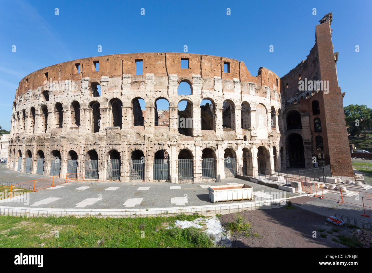 Exterior view of the Colosseum in Rome, Italy Stock Photo - Alamy