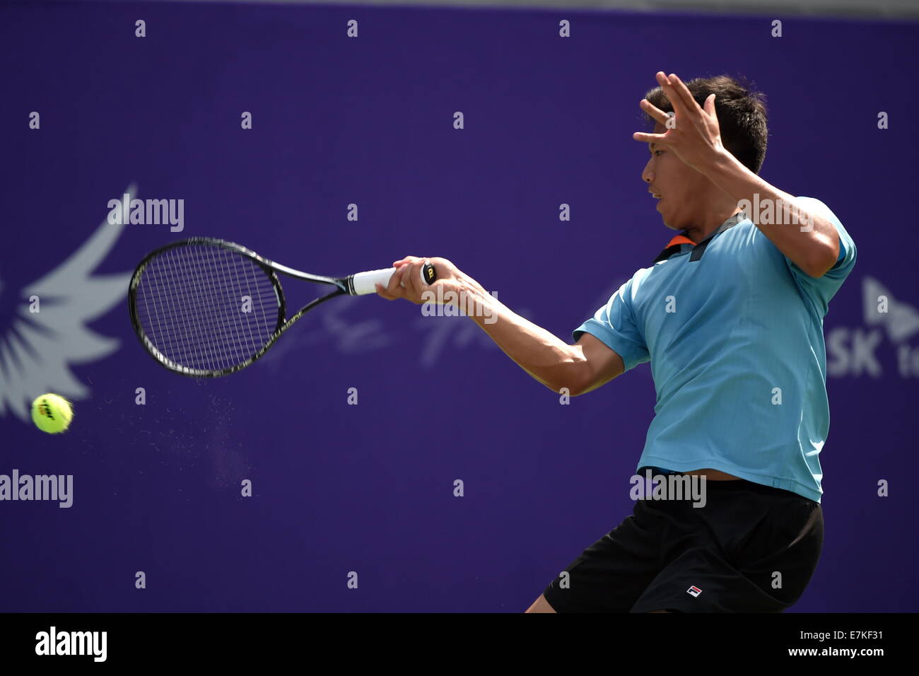 Incheon, South Korea. 20th Sep, 2014. Yeung Pak Long of China's Hong ...