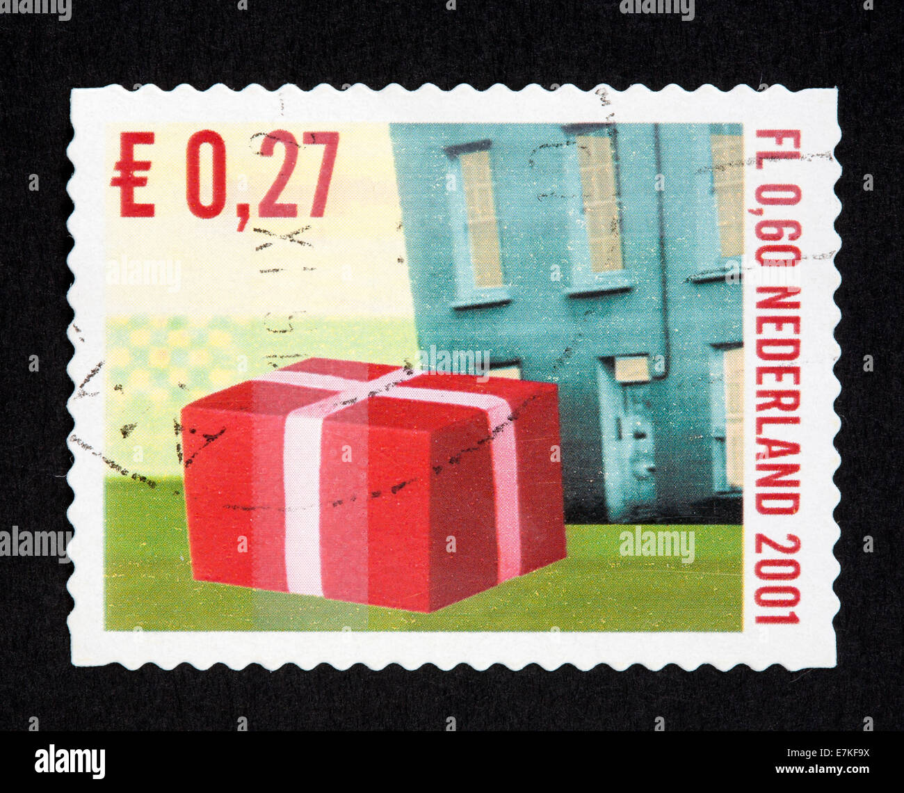 Dutch postage stamp Stock Photo - Alamy