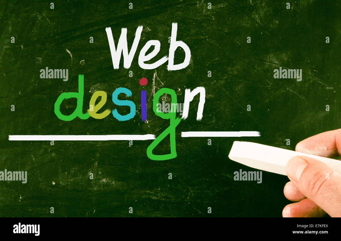 web design concept Stock Photo - Alamy
