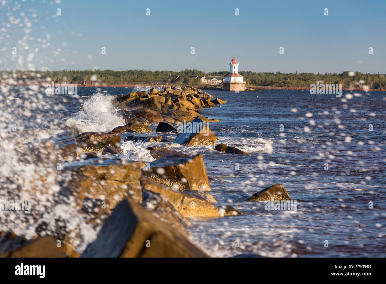Indian island lighthouse hi-res stock photography and images - Alamy