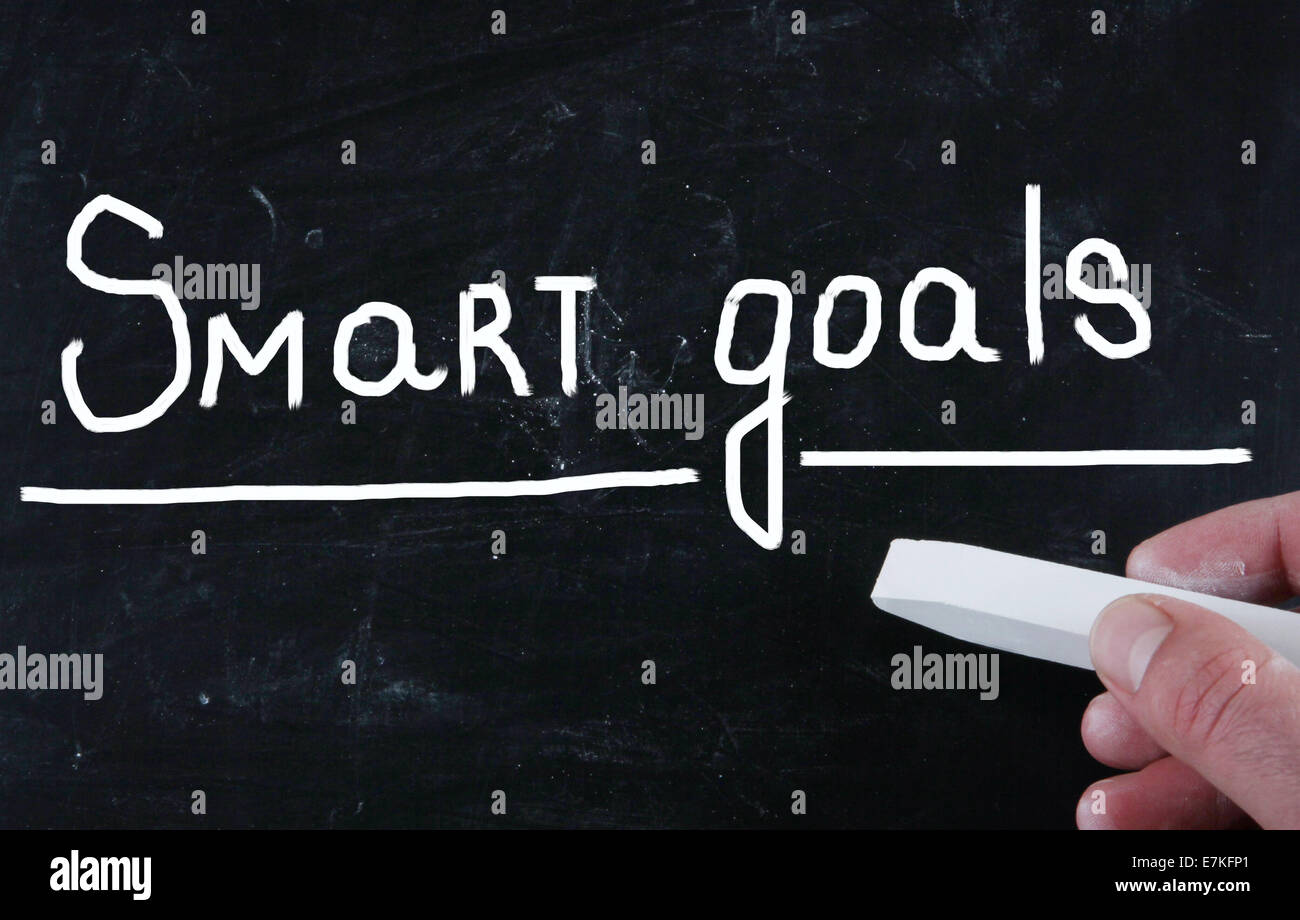 smart goals concept Stock Photo - Alamy