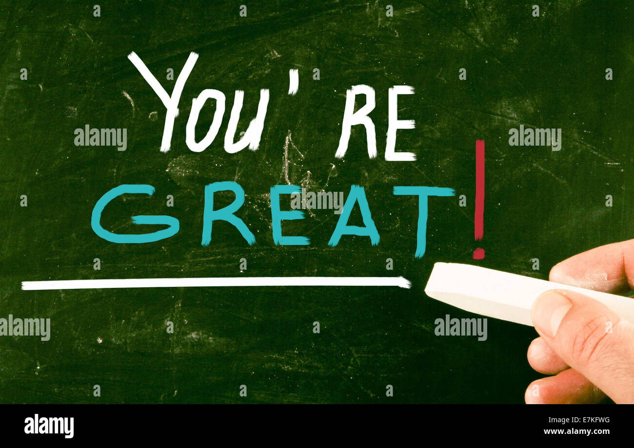 Youre awesome hi-res stock photography and images - Alamy
