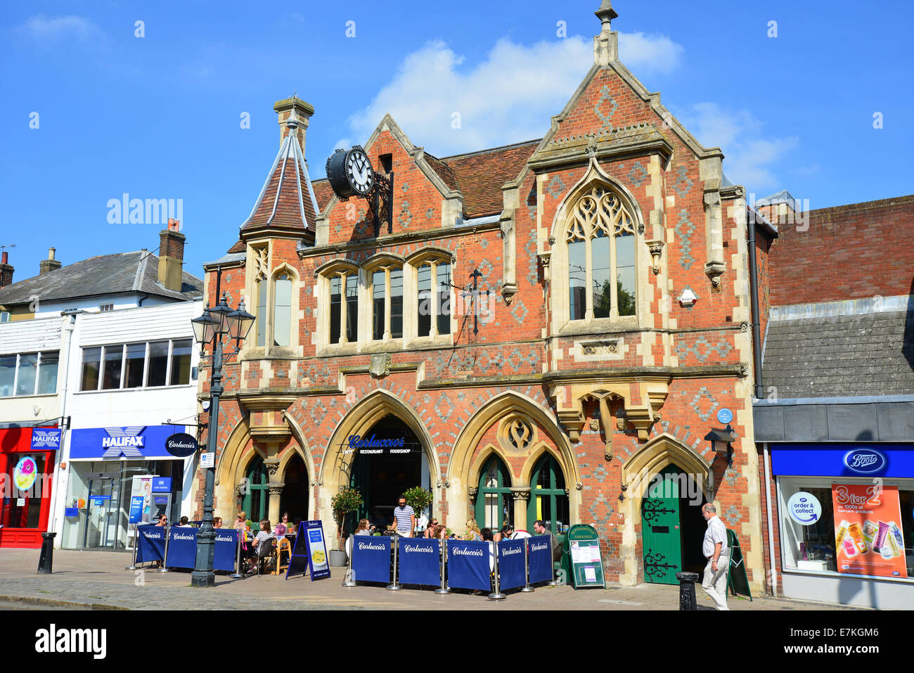 Berkhamsted Town Centre High Street High Resolution Stock Photography ...