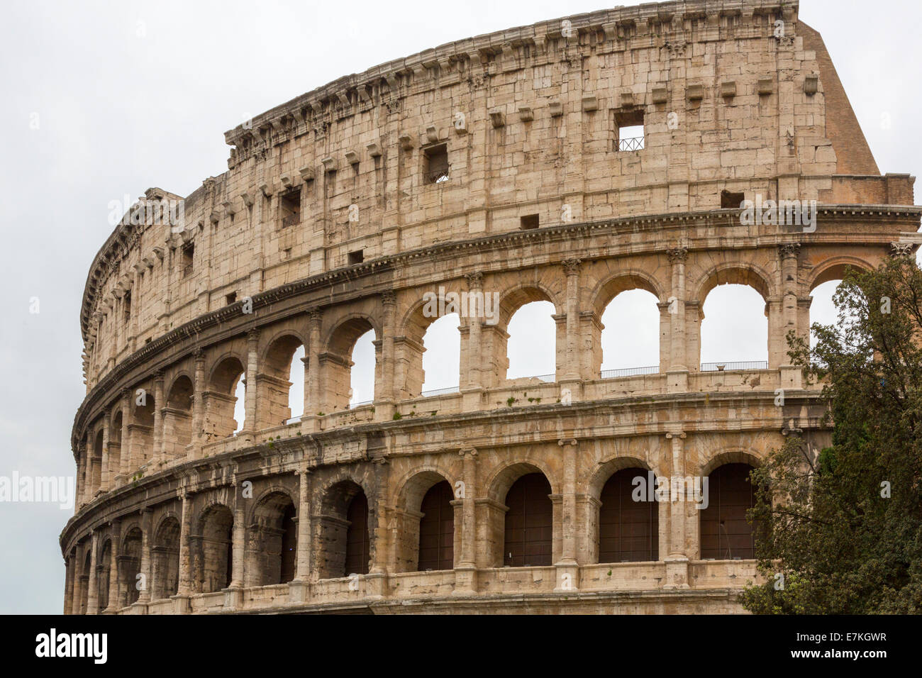Exterior view of the Colosseum in Rome, Italy Stock Photo - Alamy