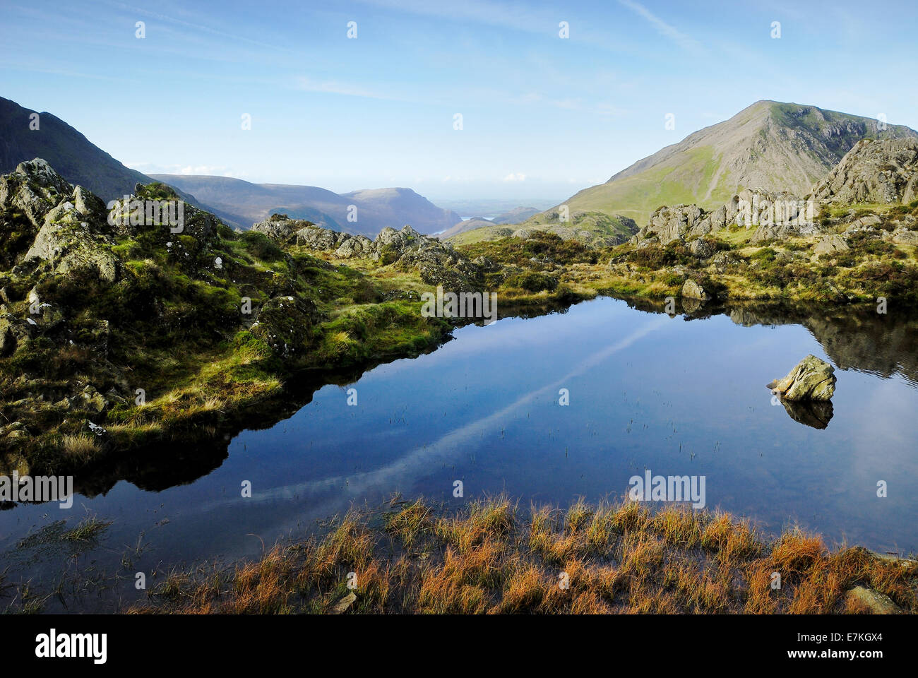 Great Gables from Haystacks Stock Photo - Alamy