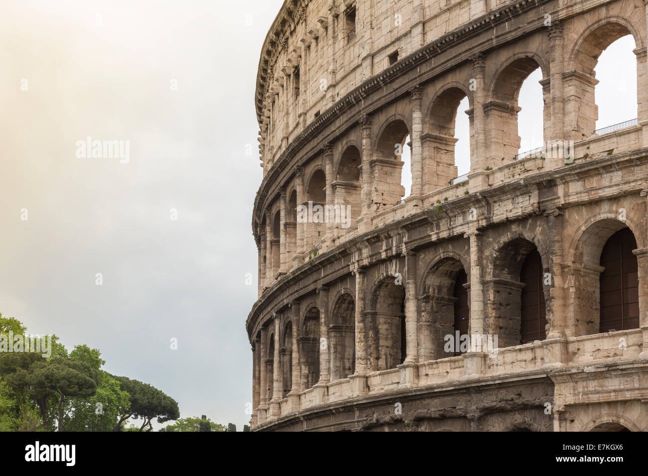 Exterior view of the Colosseum in Rome, Italy Stock Photo - Alamy
