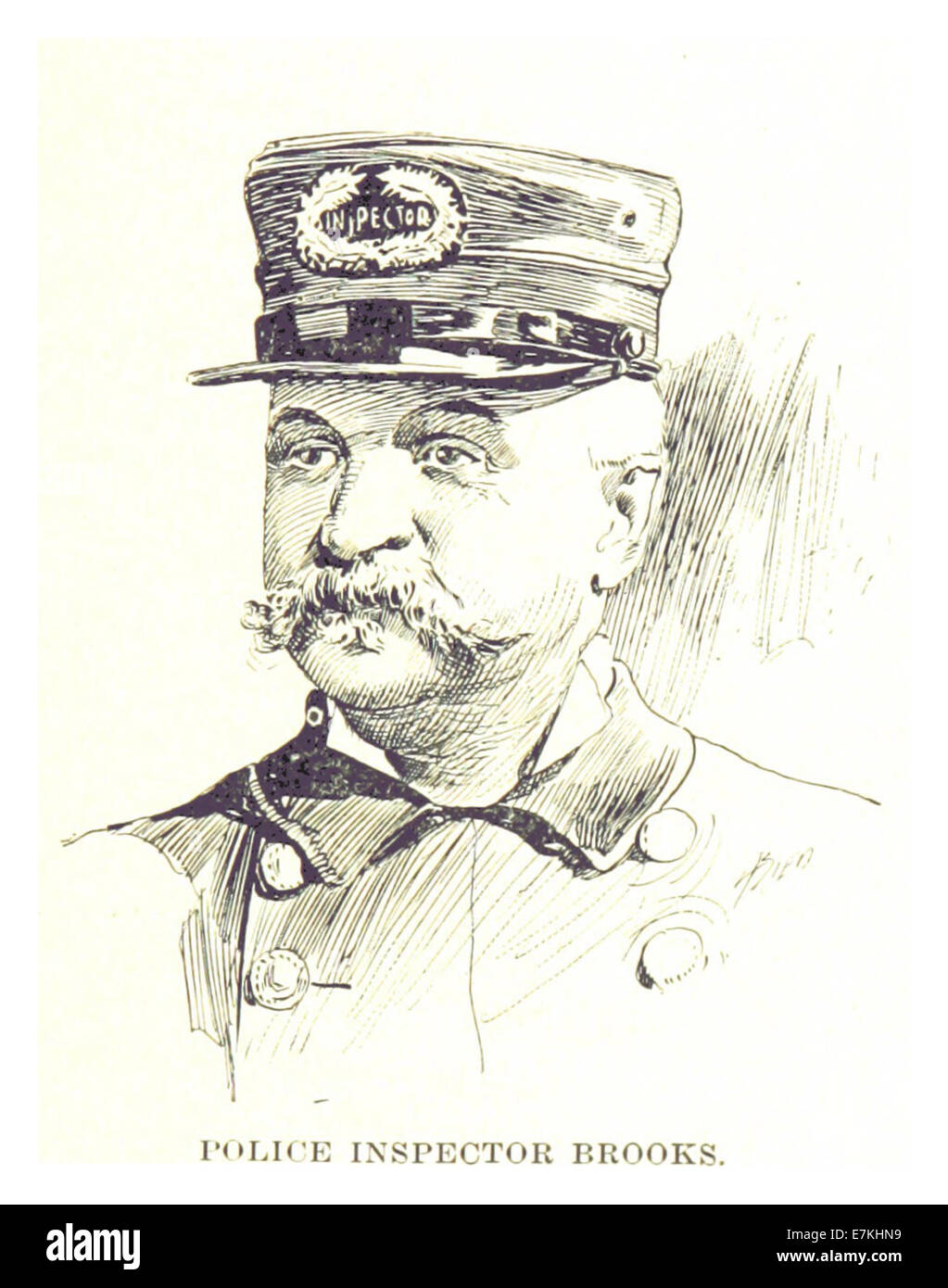 Police inspector in uniform Cut Out Stock Images & Pictures - Alamy