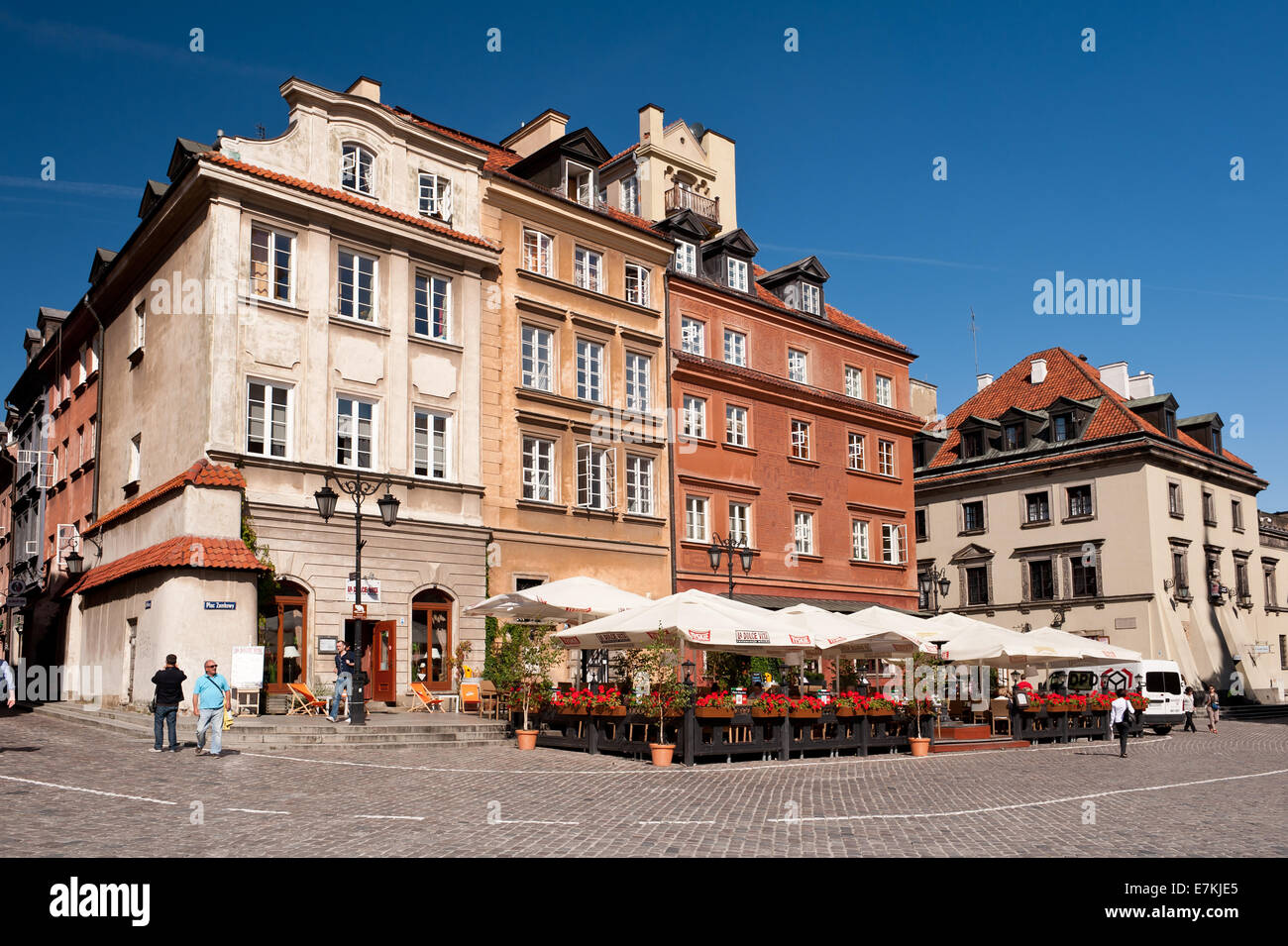 Zamkowy square royal castle hi-res stock photography and images - Alamy