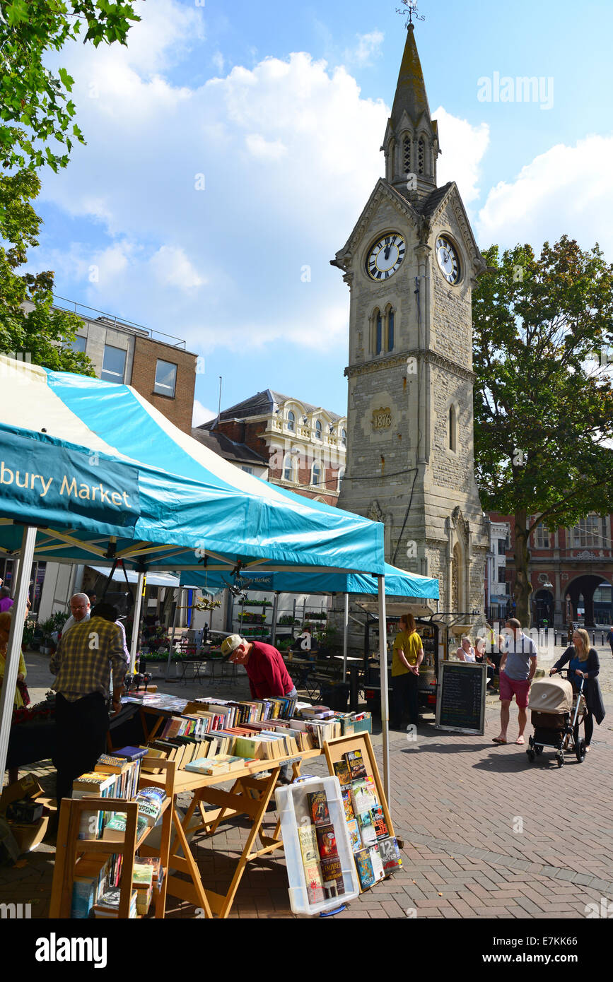 Market square clock tower hi-res stock photography and images - Alamy
