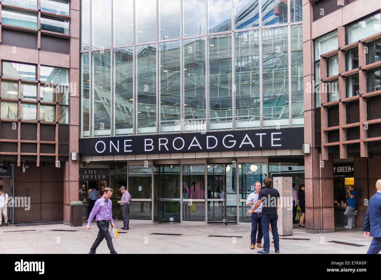 Broadgate Liverpool street station - London Stock Photo - Alamy