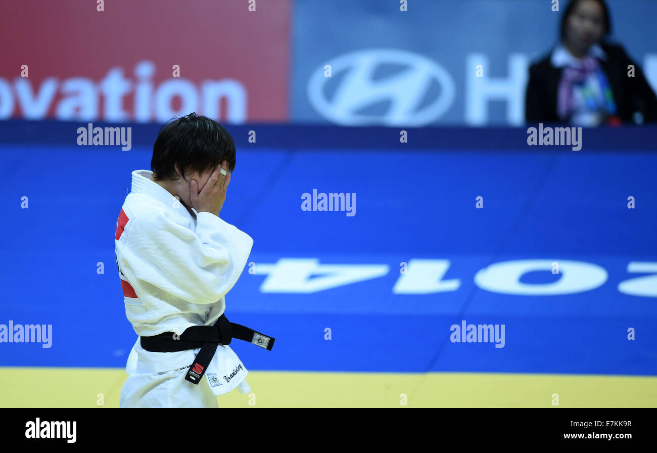 Incheon, South Korea. 20th Sep, 2014. Munkhbat Urantsetseg of Mongolia ...