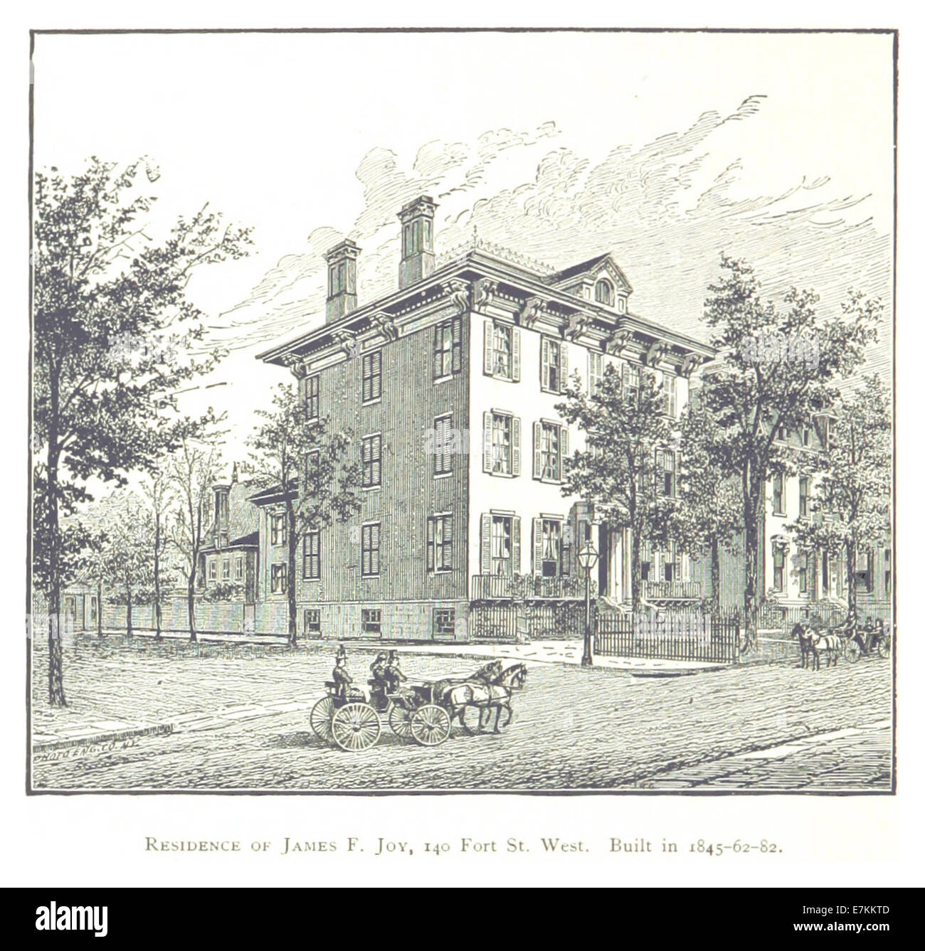 James fort map hi-res stock photography and images - Alamy