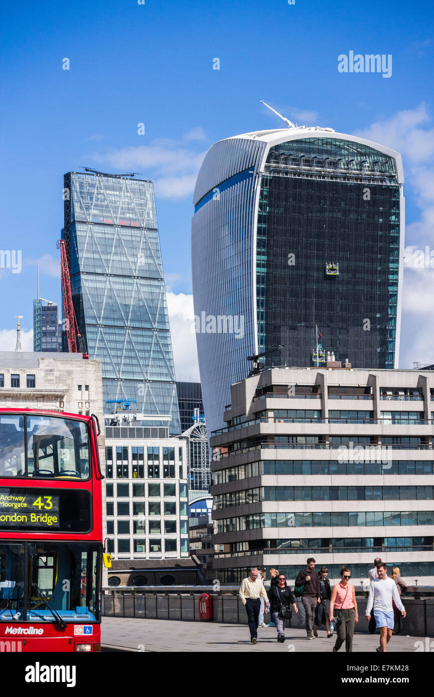 The Walkie Talkie building at 20 Fenchurch street - City of London ...