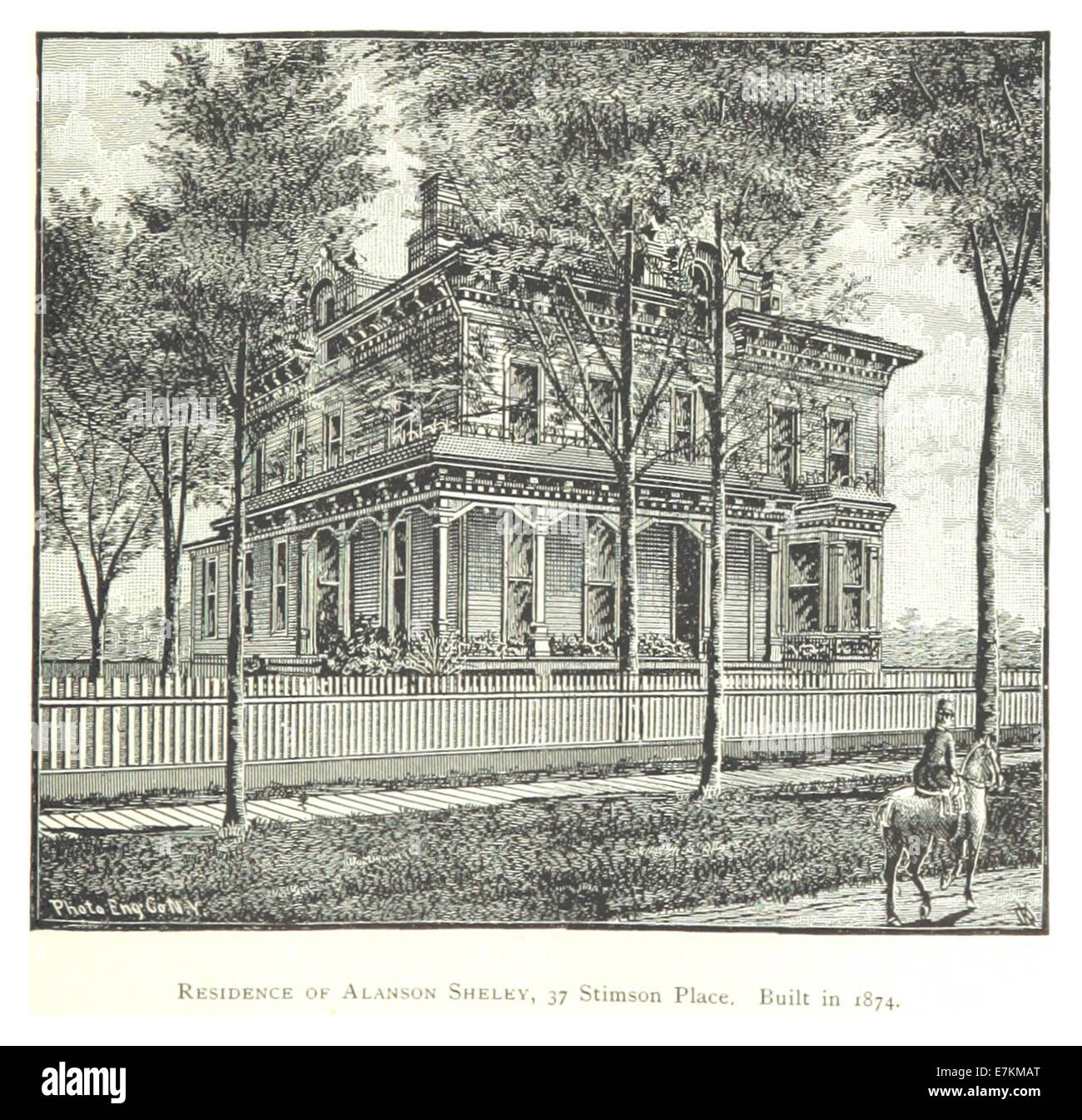 Map of alanson Cut Out Stock Images & Pictures - Alamy