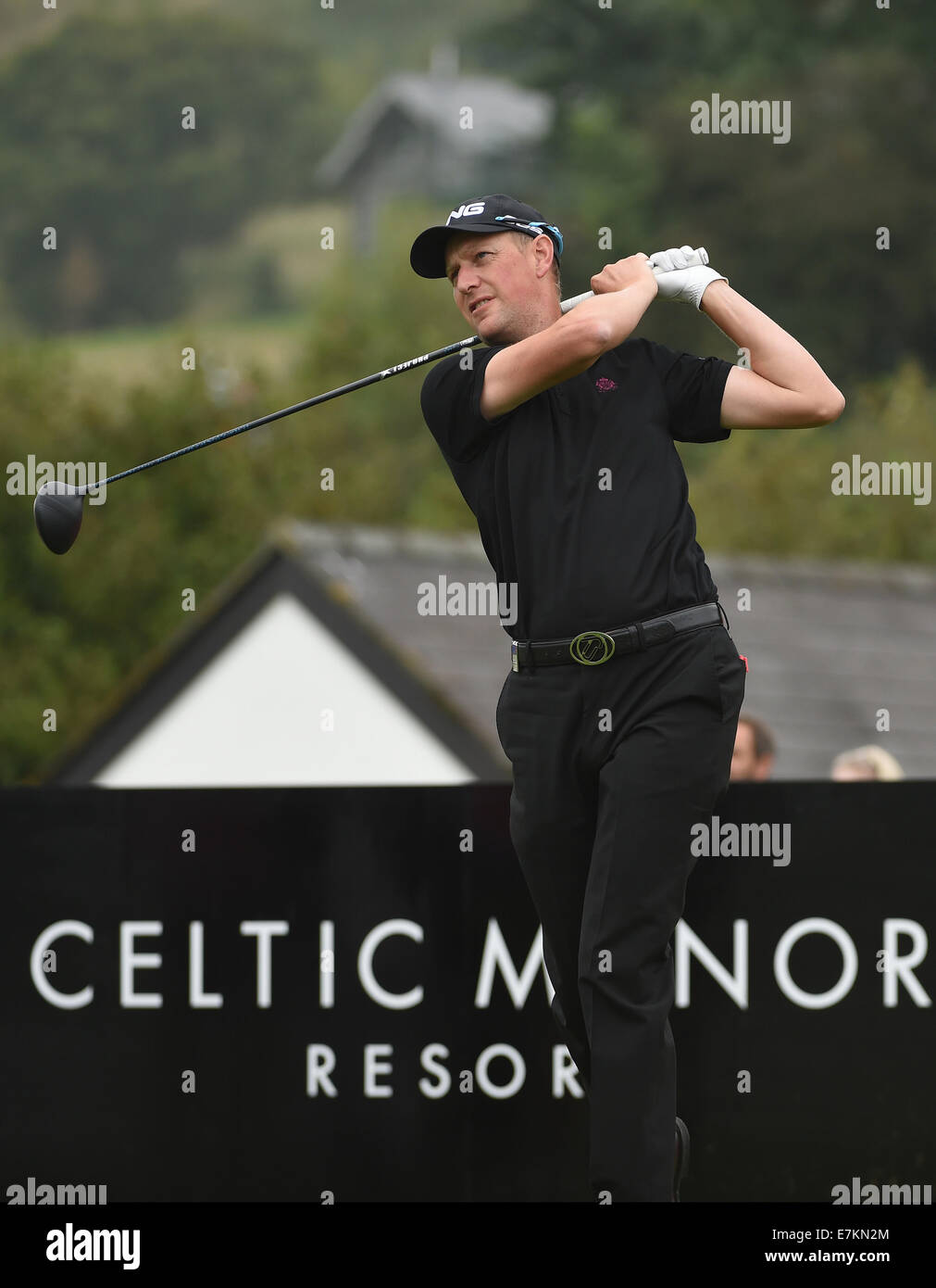 Newport, Wales. 20th Sep, 2014. ISPS Handa Wales Open Golf. Day 3 ...