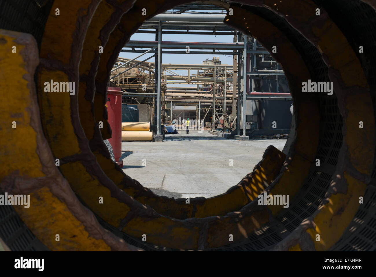 Copper mine mining processing plant hi-res stock photography and images ...