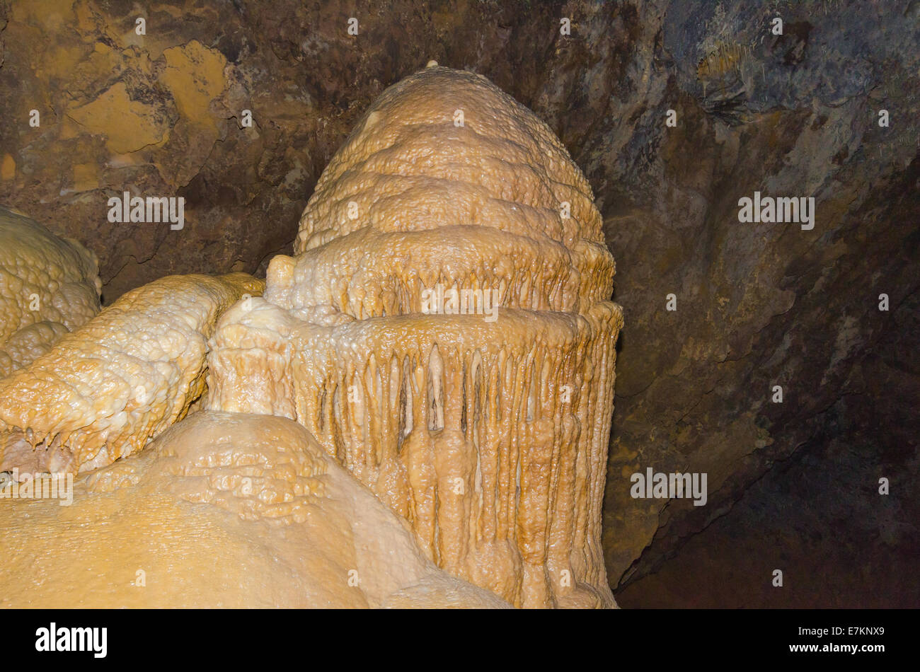 Formations in a Cave Stock Photo - Alamy