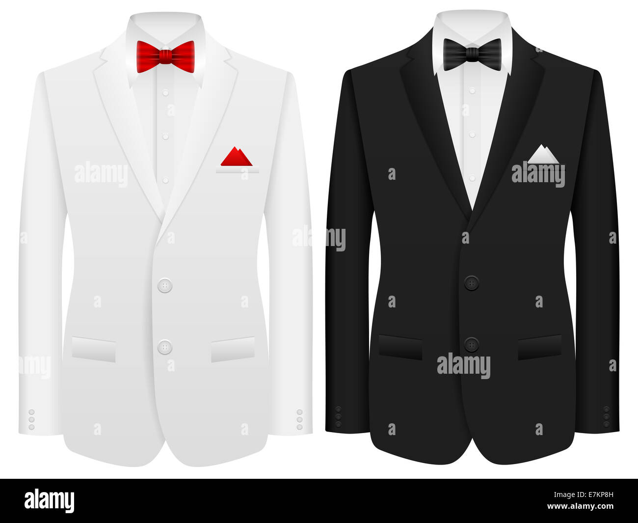 Men formal suit on a white background Stock Photo - Alamy