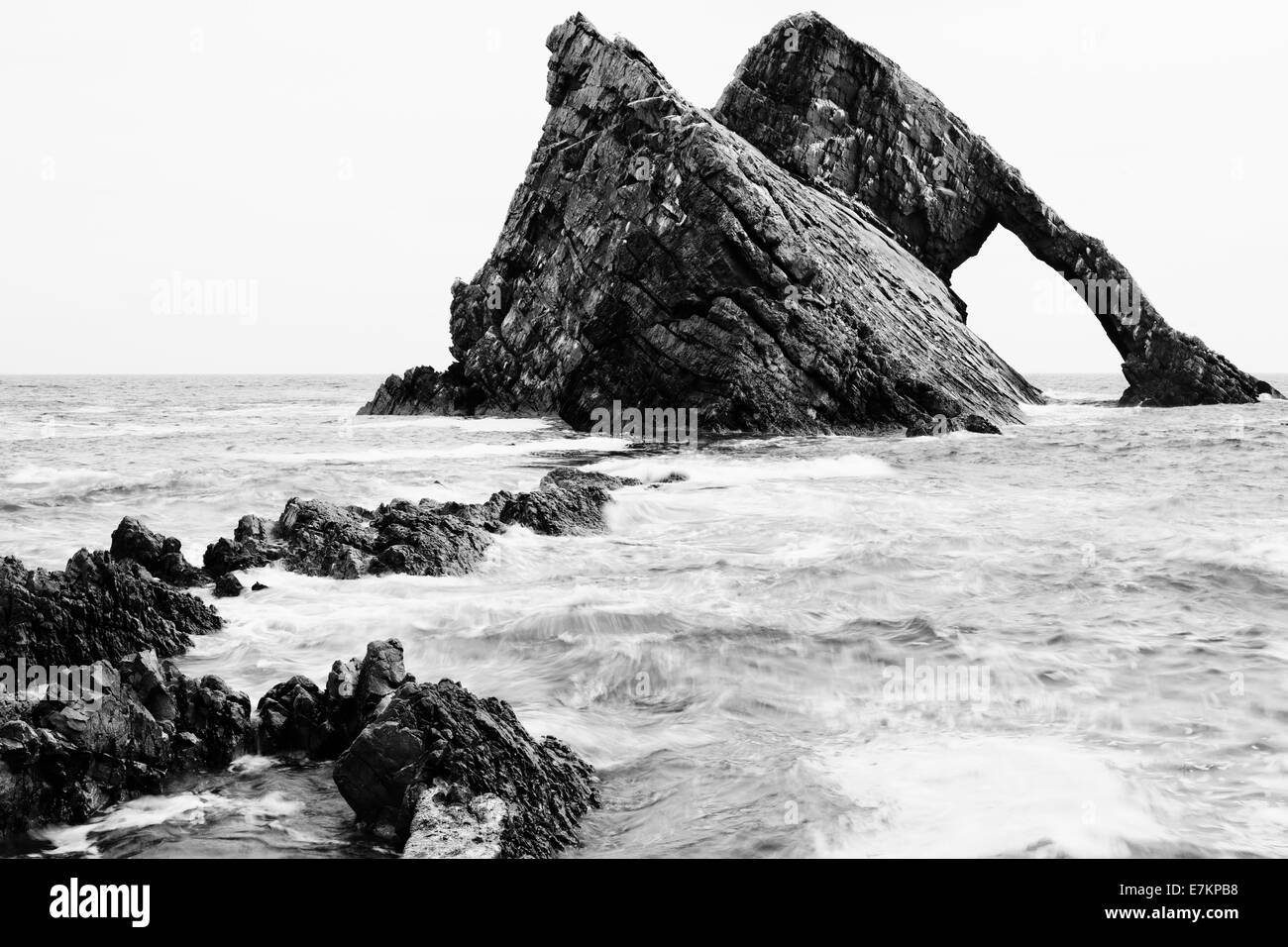 Scotland coastal erosion Black and White Stock Photos & Images - Alamy