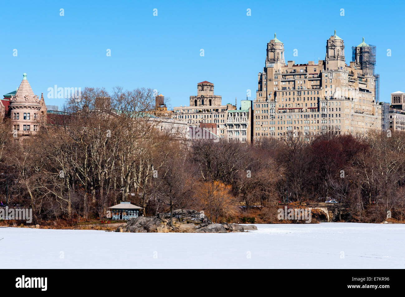 US, New York City, Central Park. The Ramble and Lake Stock Photo - Alamy