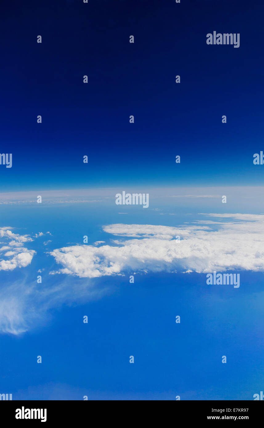 Earth atmosphere view Stock Photo - Alamy