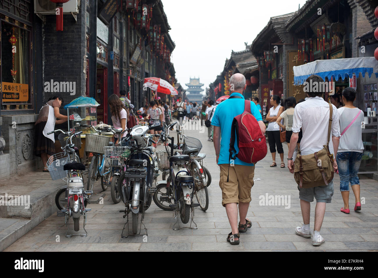 Western tourists ancient ruins hi-res stock photography and images - Alamy