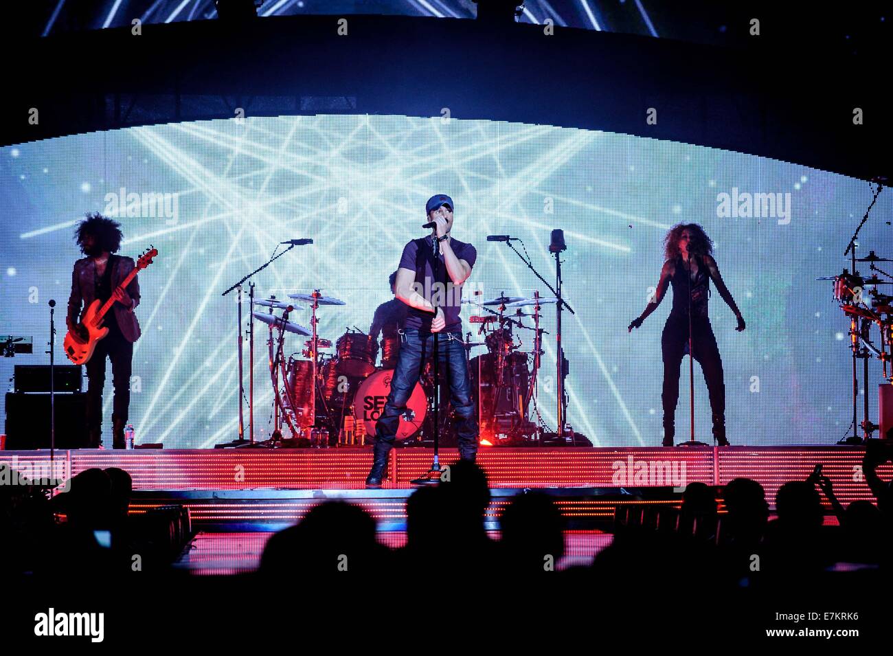 Toronto, Ontario, Canada. 19th Sep, 2014. ENRIQUE IGLESIAS performed ...