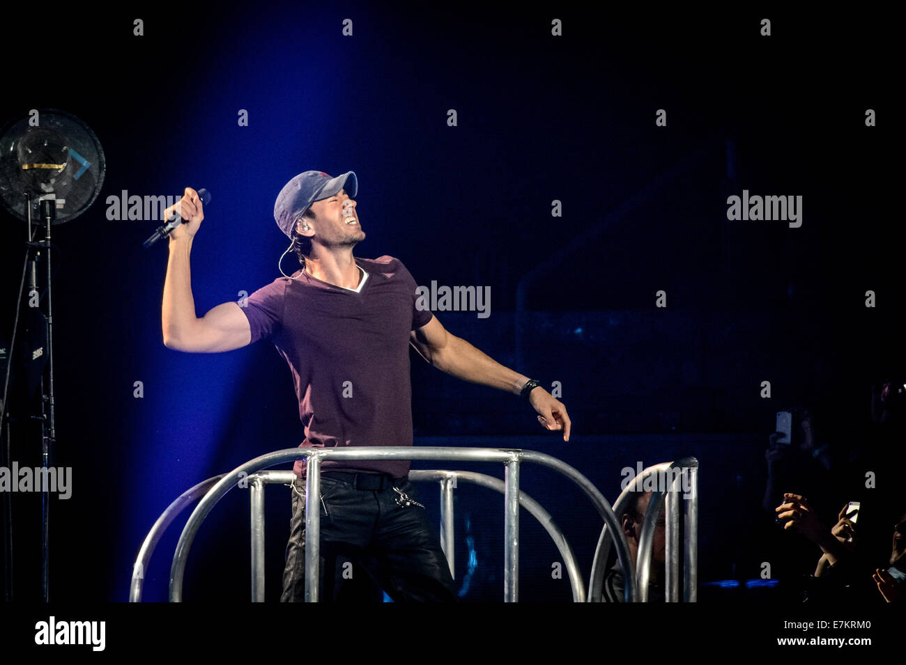 Toronto, Ontario, Canada. 19th Sep, 2014. ENRIQUE IGLESIAS performed ...